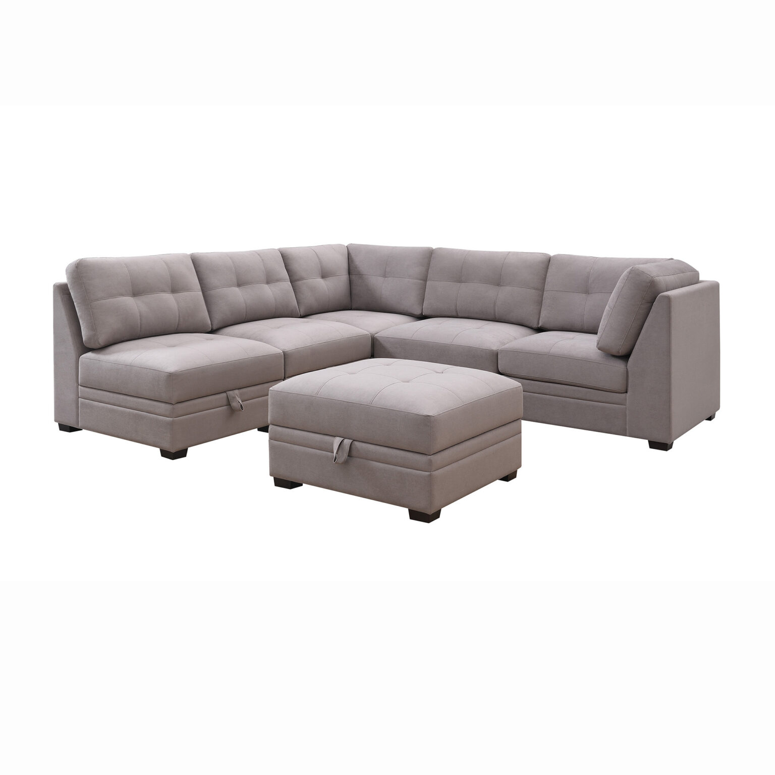 6 PC Modular Sectional with Storage ONT093 – Ontai Home Furnishings